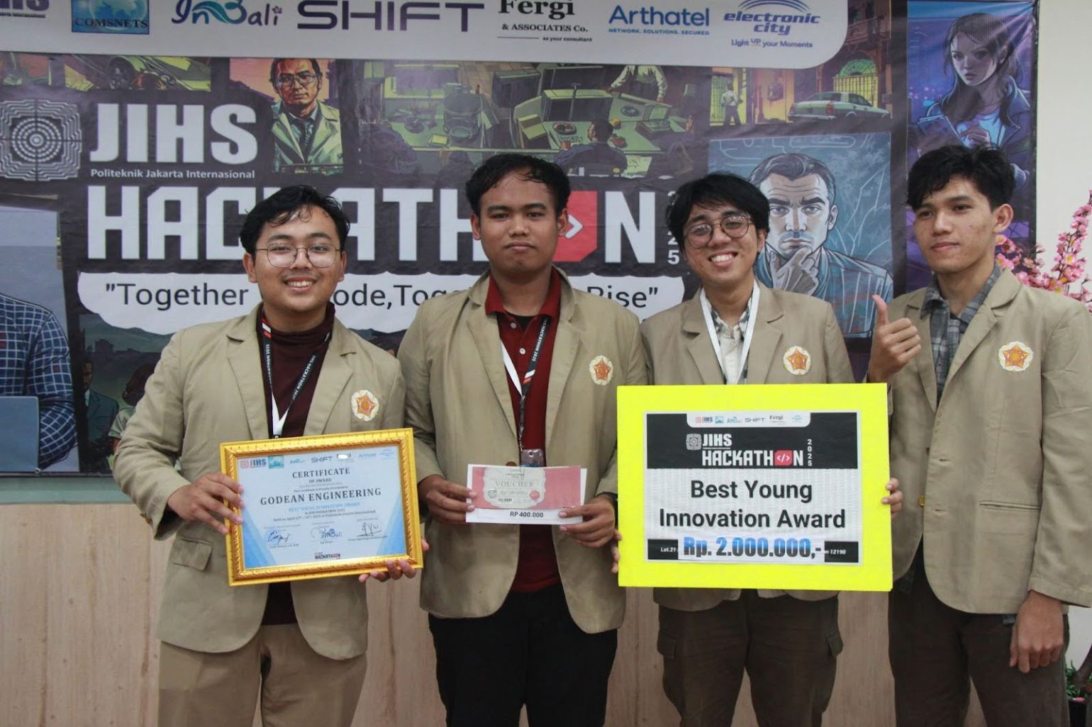 River Scout VTOL Antarkan Tim Mahasiswa UGM Raih “Best Young Innovation Award” di JIHS Hackathon ...