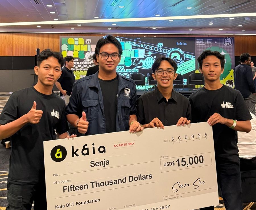 Raih Juara 3 Kaia Wave Stablecoin Summer Hackathon 2025 di Singapura ...